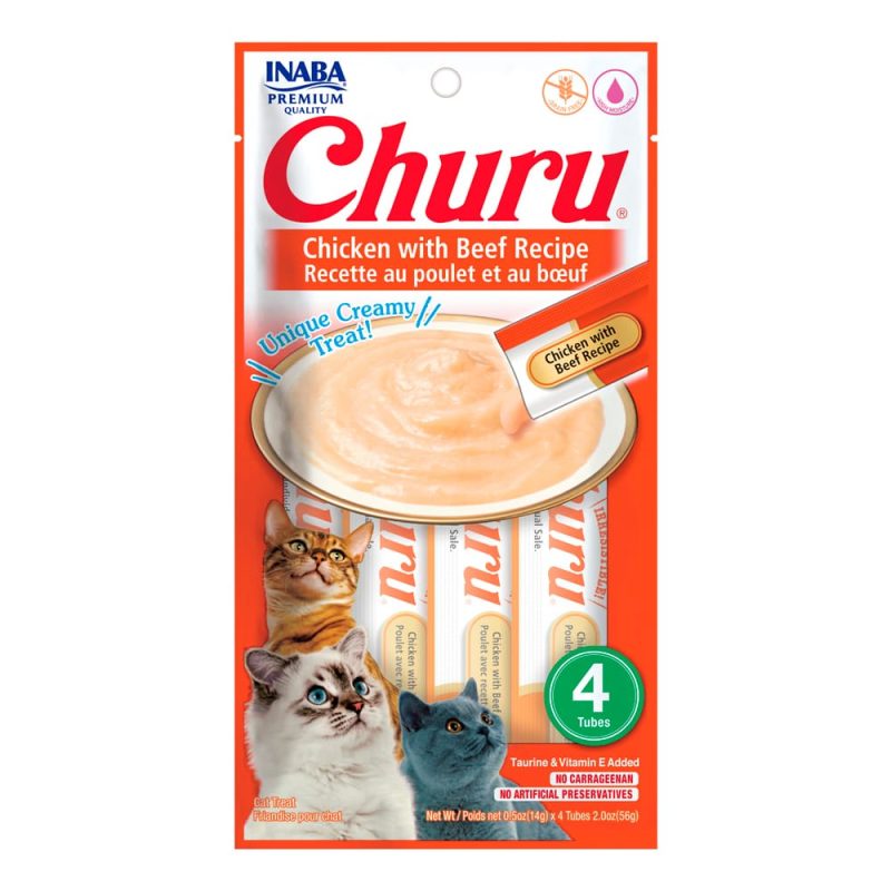 Churu Pollo con Carne - Huellas del Valle