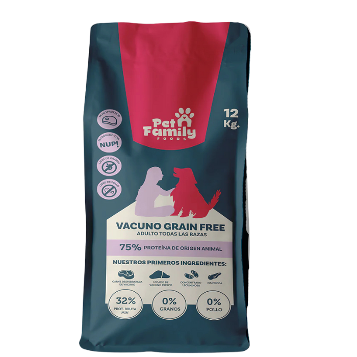 Alimento para perros Petfamily Grain Free: Nutrición Completa - Huellas ...